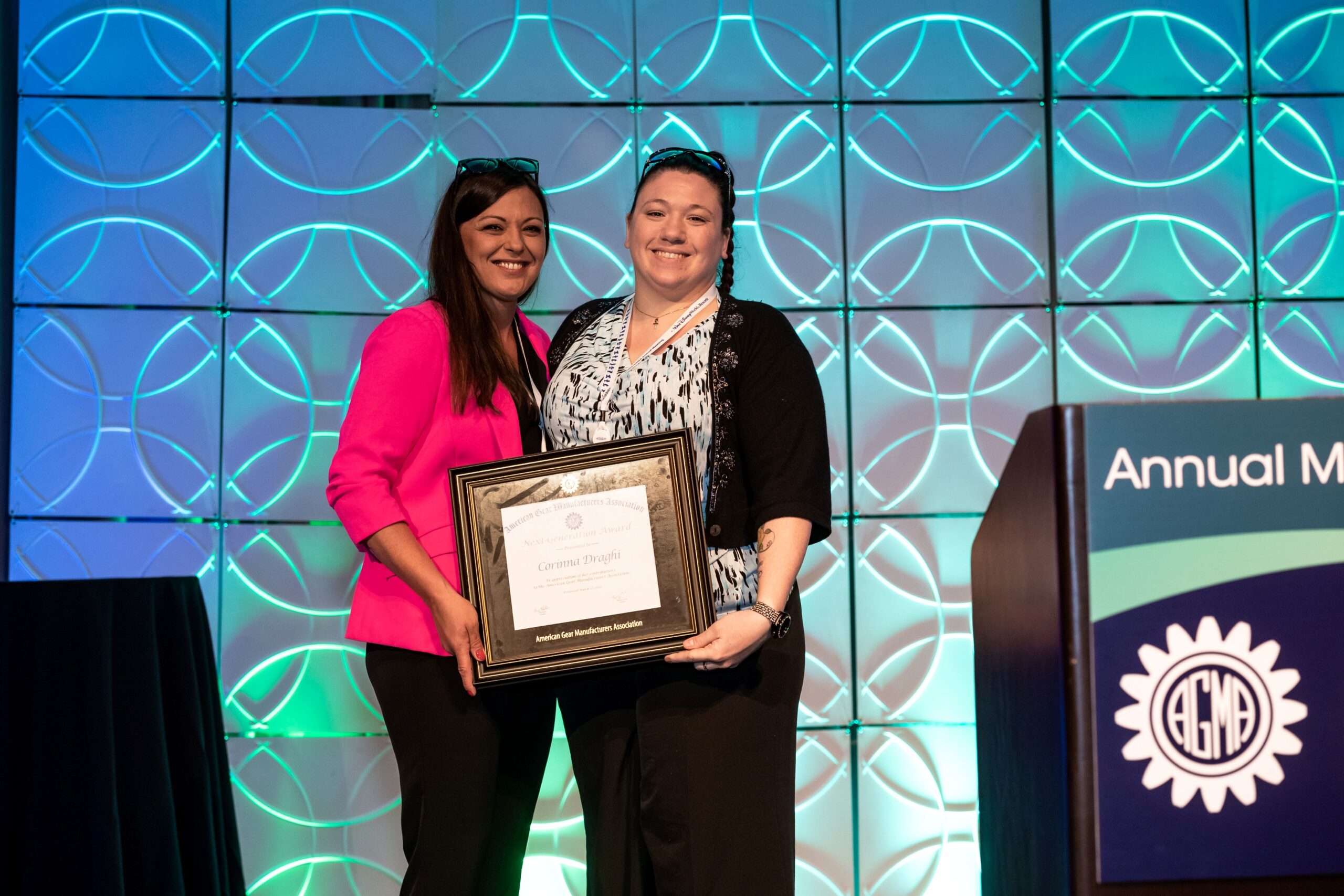 AGW engineer wins prestigious AGMA award. - Atlanta Gear Works